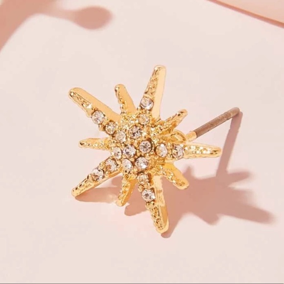 My Added Sparkle | Jewelry | Moon Star Mismatched Studs | Poshmark